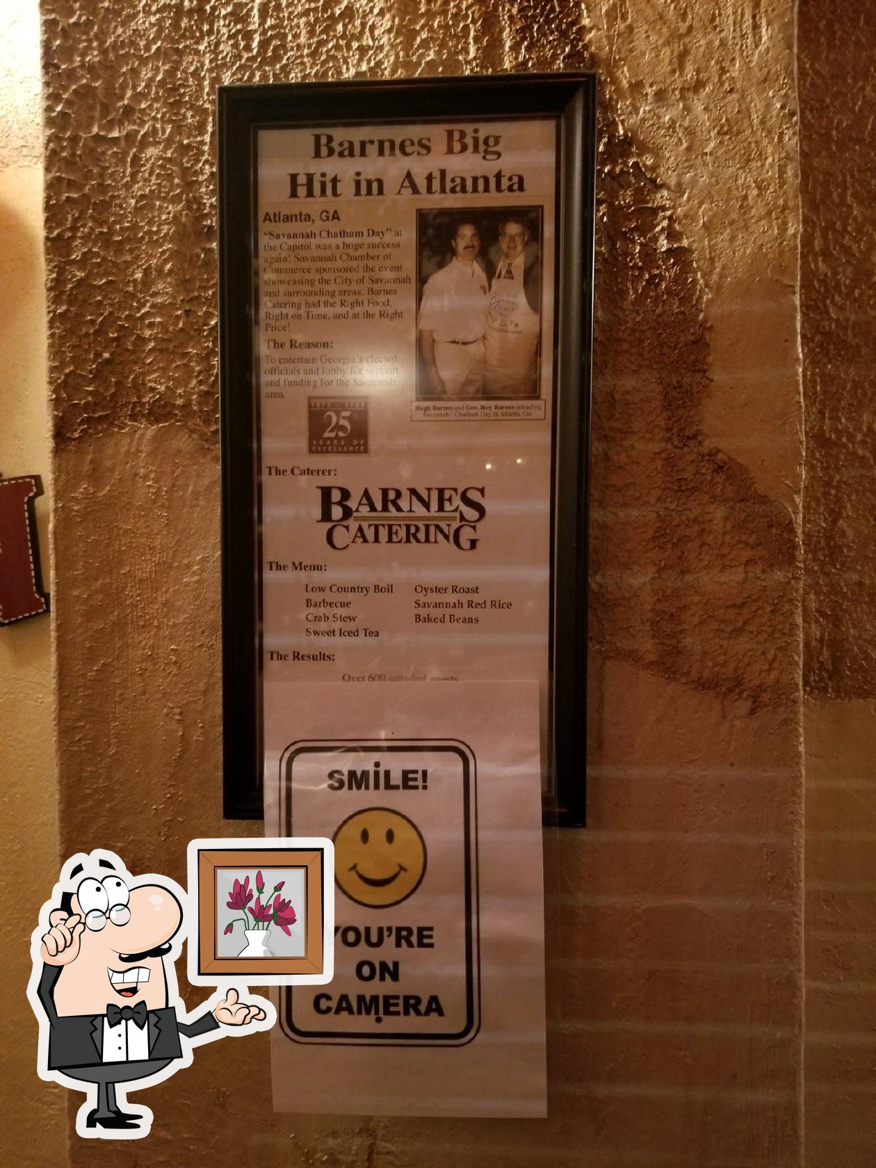 Barnes Restaurant, Savannah - Restaurant menu, prices and reviews