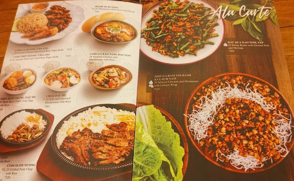 Menu at Pho Hoa/MyThai - Neo Seven restaurant, Taguig, Shop G
