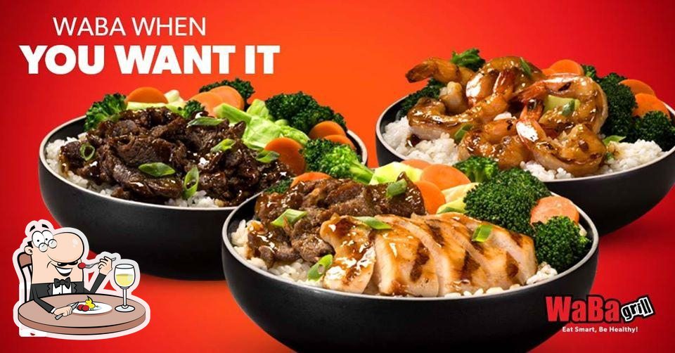 WaBa Grill, 9416 Slauson Ave in Pico Rivera - Restaurant menu and reviews