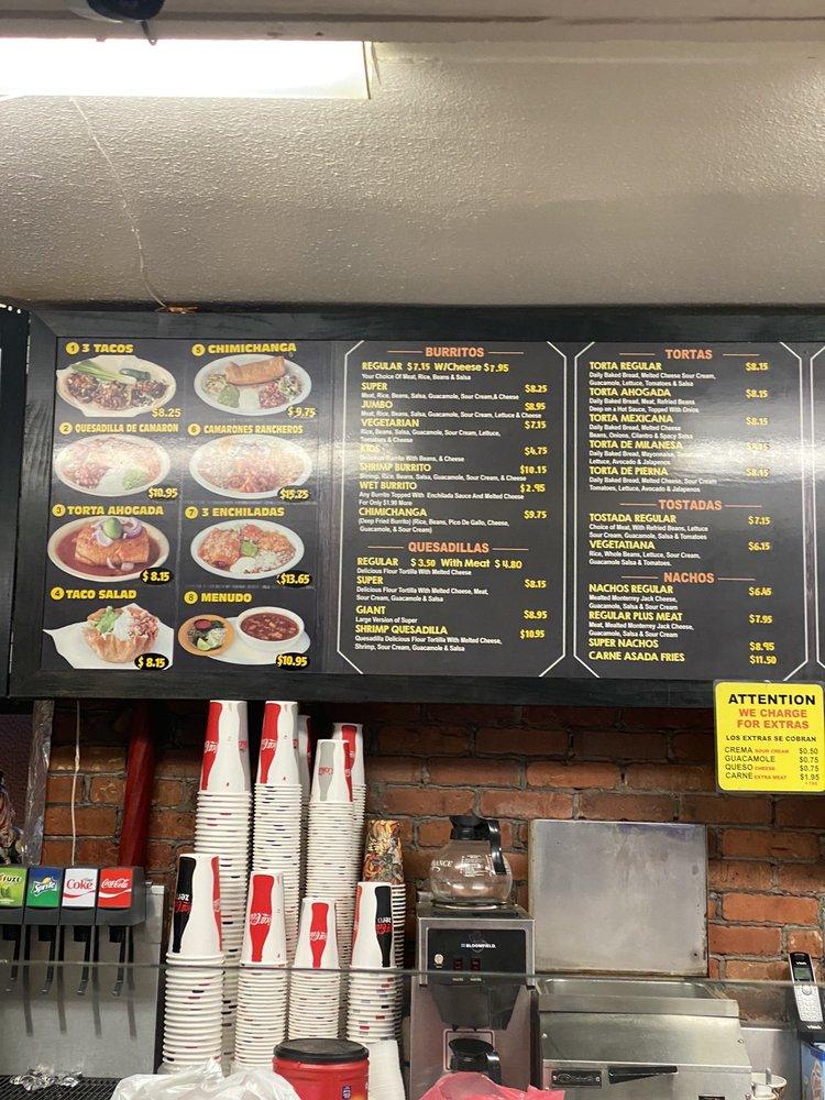 Menu at Los Inmortales Taqueria | Cocina Mexican restaurant, Sacramento ...