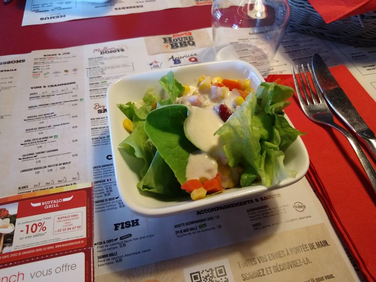 Menu au Buffalo Grill Dieppe restaurant à viande, Dieppe, ZAC du Belvédère