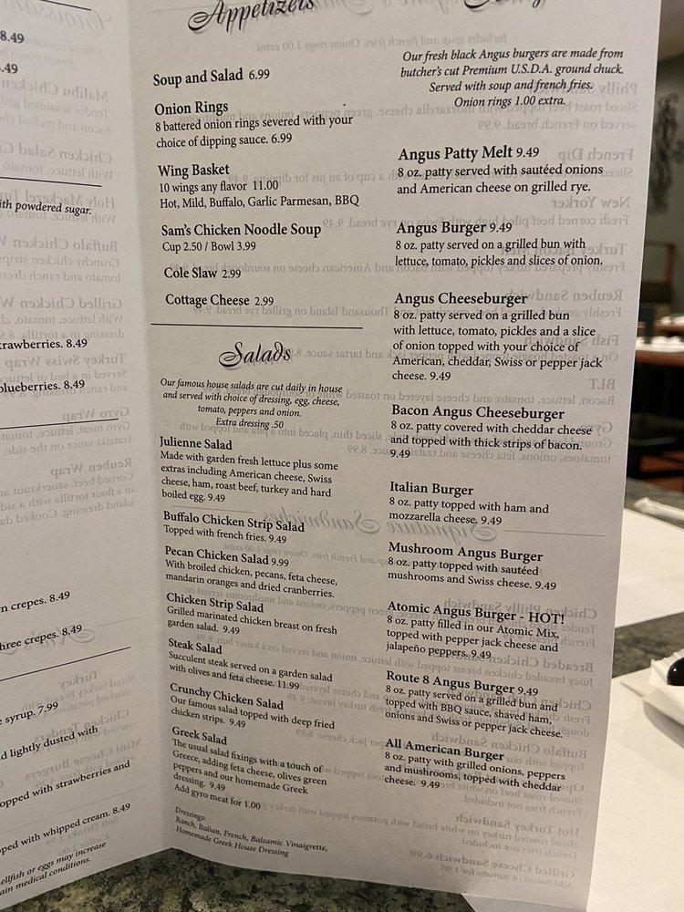 Menu at Dolphin Restaurant, Bedford