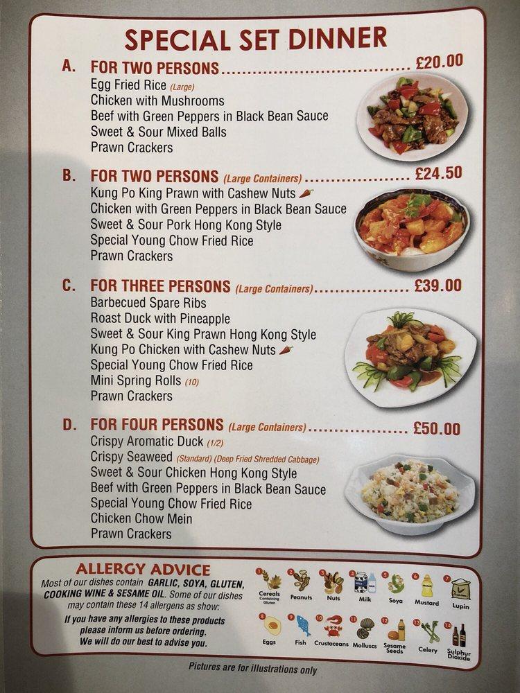 Menu at Hoi Fan Chinese Takeaway fast food, Salisbury, 31 Devizes Rd