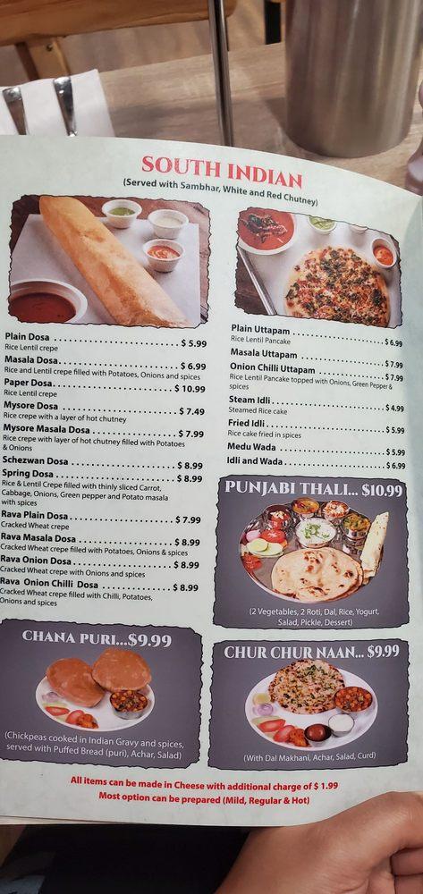 Menu at Honest Restaurant Lowell, Lowell