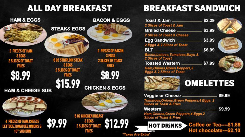 Carta de PizzaWay Restaurant, Mississauga, Airport Rd