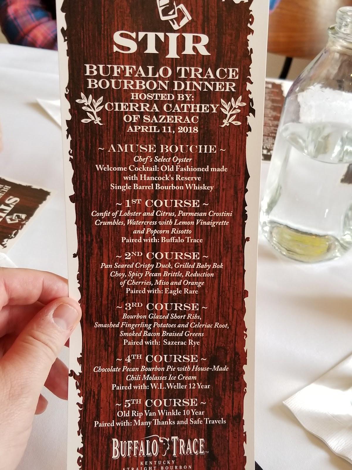 Menu at STIR pub & bar, Chattanooga, Market St