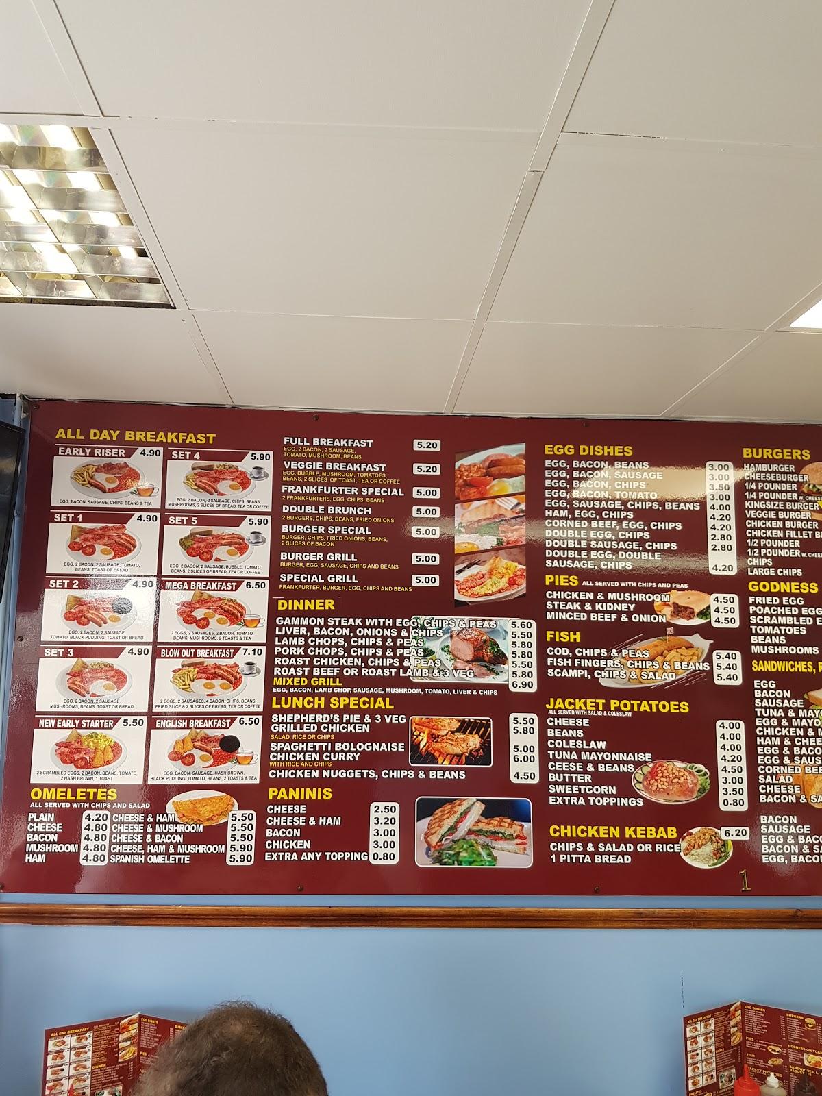 Menu at Cafe Delight, Surbiton, 410 Ewell Rd