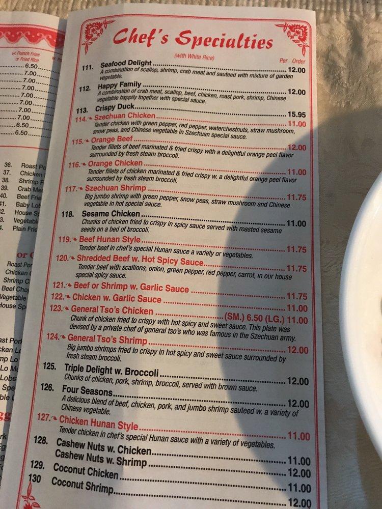 Menu at Dragon City Chinese Kitchen restaurant, New York City, Sutphin Blvd