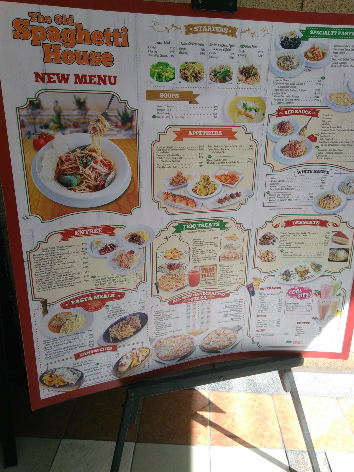 Menu at TOSH Cafe x Chikos, Makati, 142 Valero