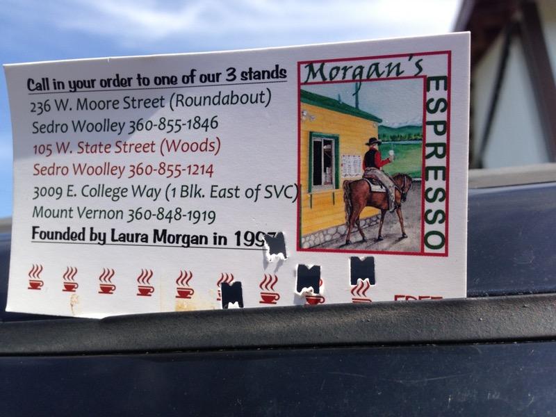 Morgan's Espresso, 105 E State St in Sedro-Woolley - Restaurant reviews