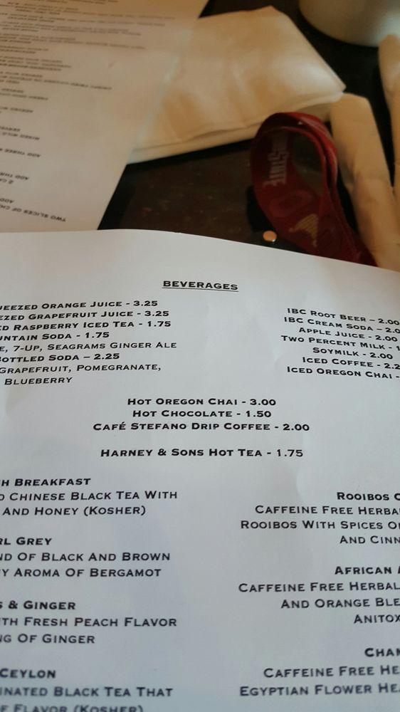 Menu at The Feve pub & bar, Oberlin