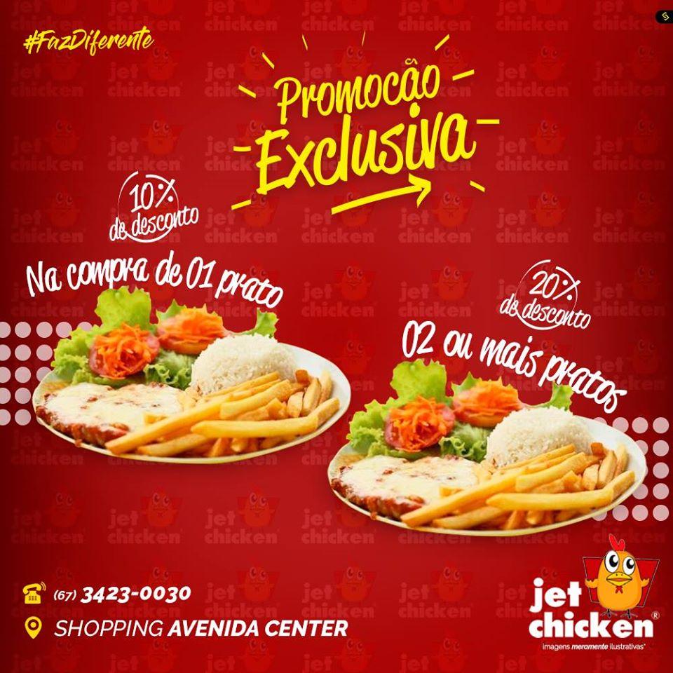 Menu at Jet Chicken restaurant, Dourados