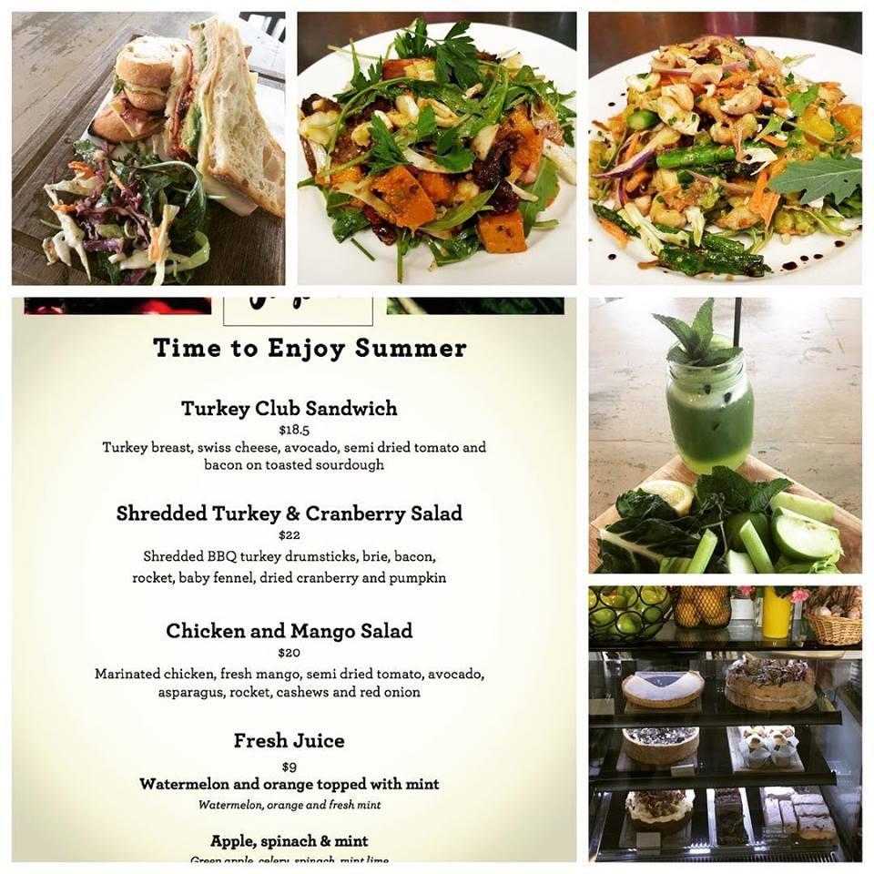 Menu at Glass Cafe & Bistro, Mittagong