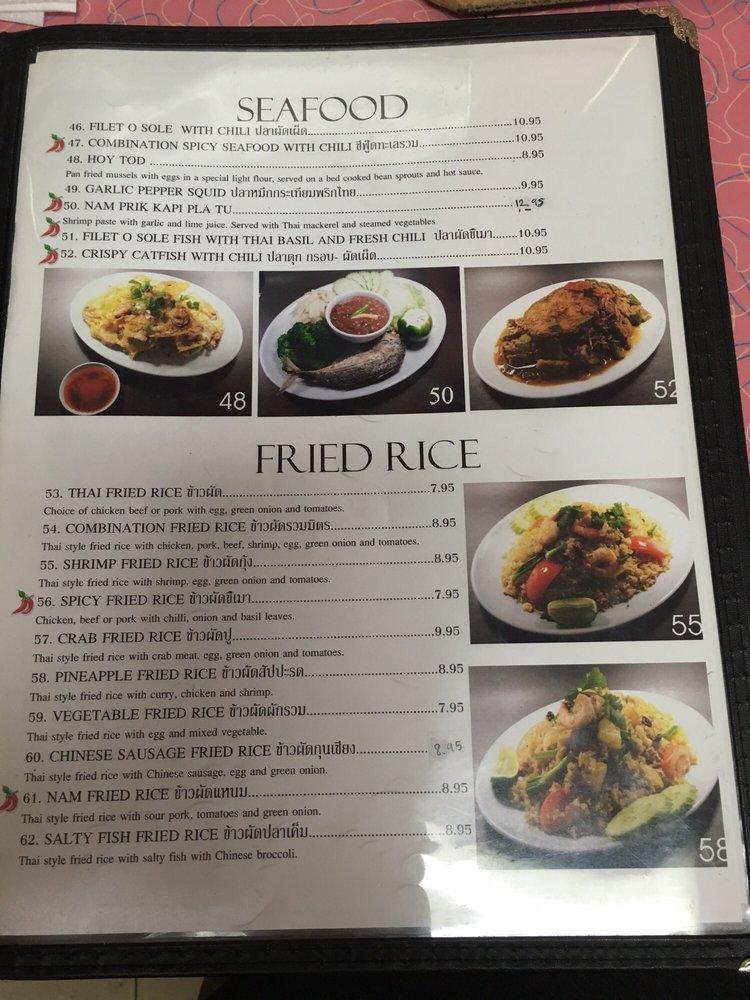 Menu at Treasure Pot restaurant, Paramount