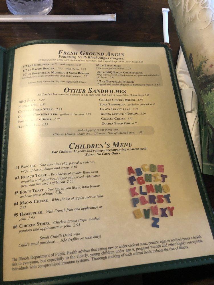 Menu at Hen House Restaurant, Pontoon Beach