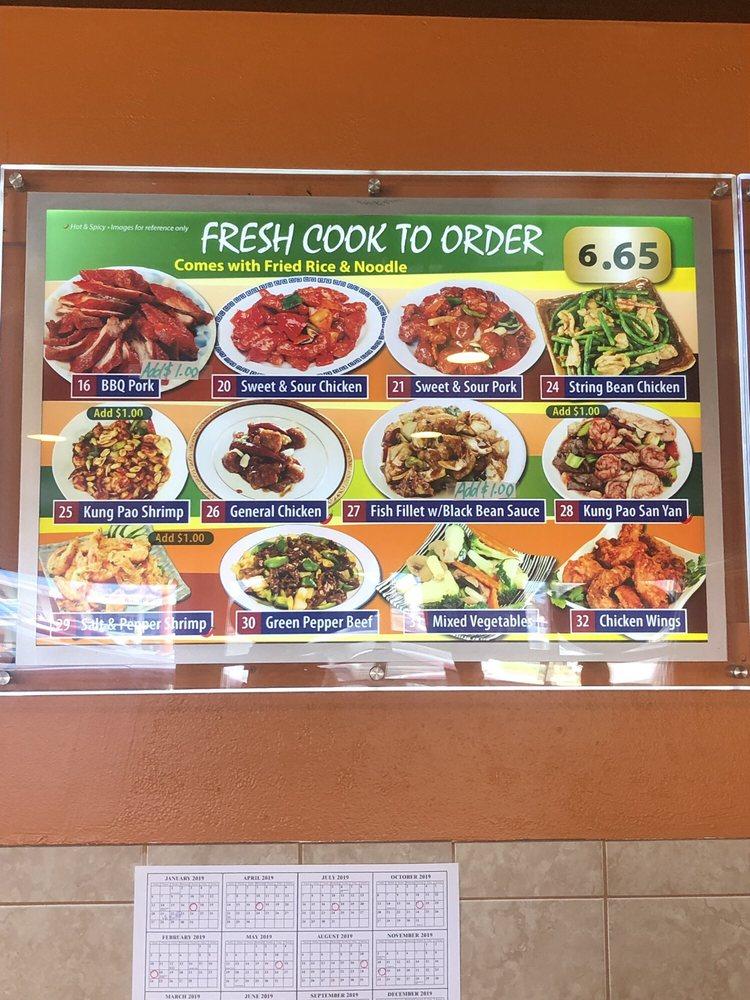 Menu at Golden Dragon Chinese Restaurant, Oxnard