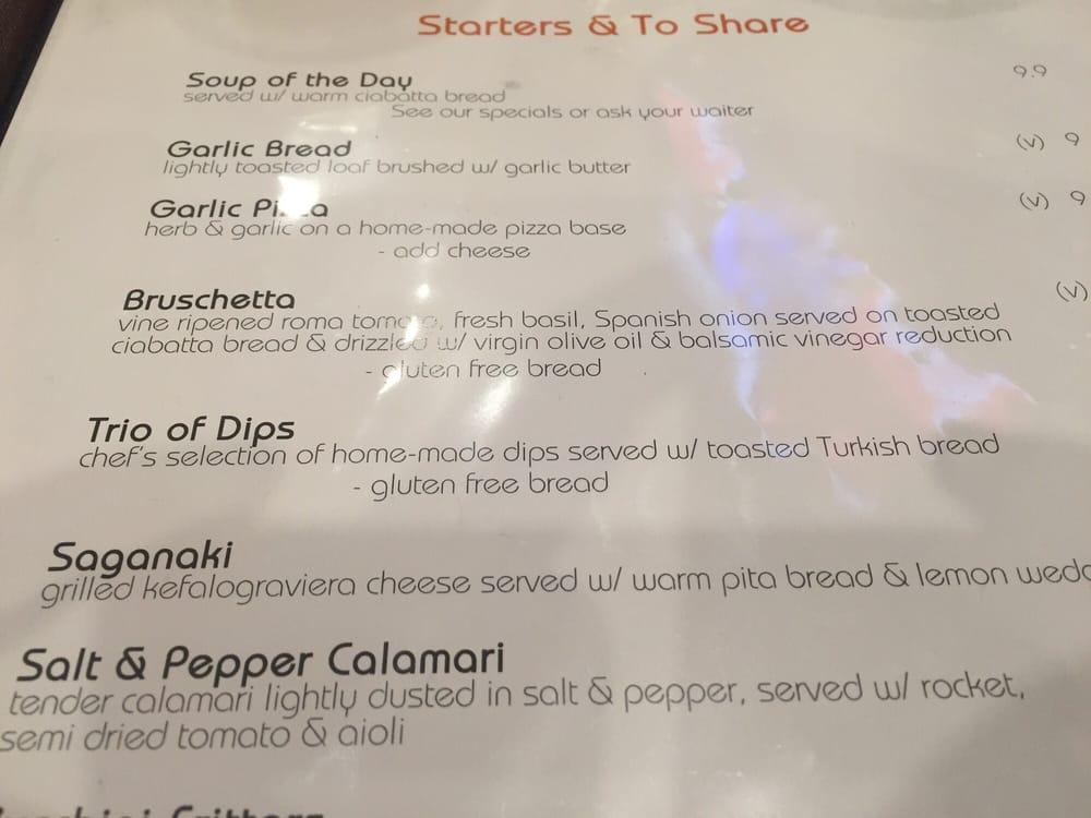 Menu at Urban Grooves restaurant, Greensborough, 99 Grimshaw St