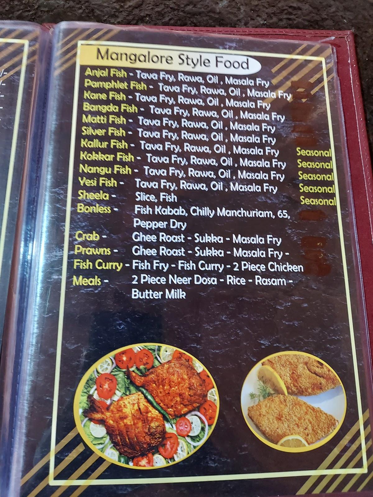 Menu at Veeru's The Village Restaurant, Bengaluru