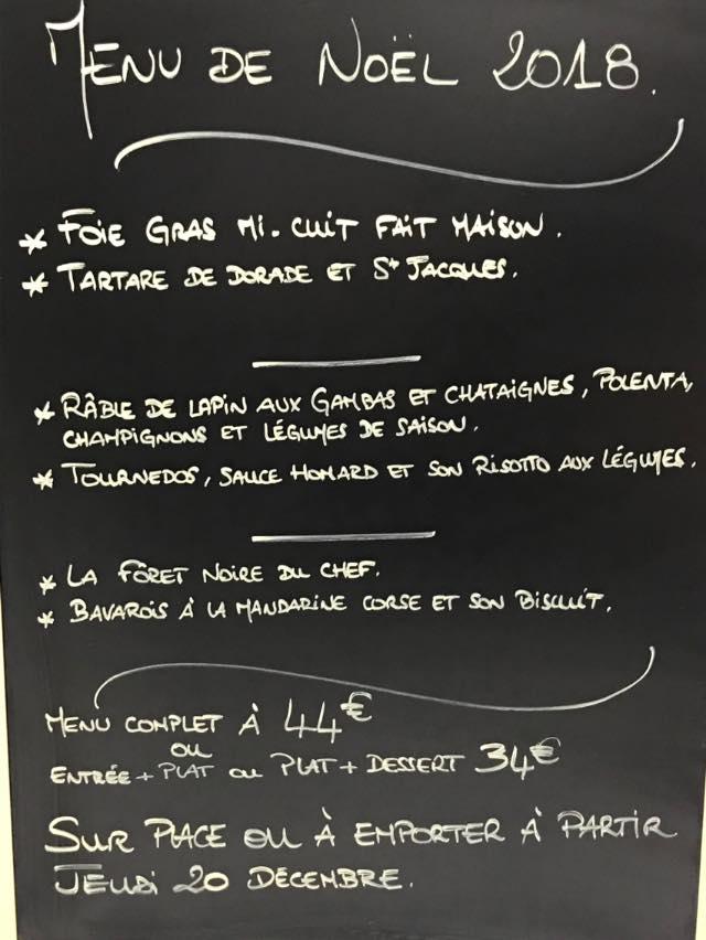 Menu au Rêve du Chef restaurant, Castelnau-le-Lez