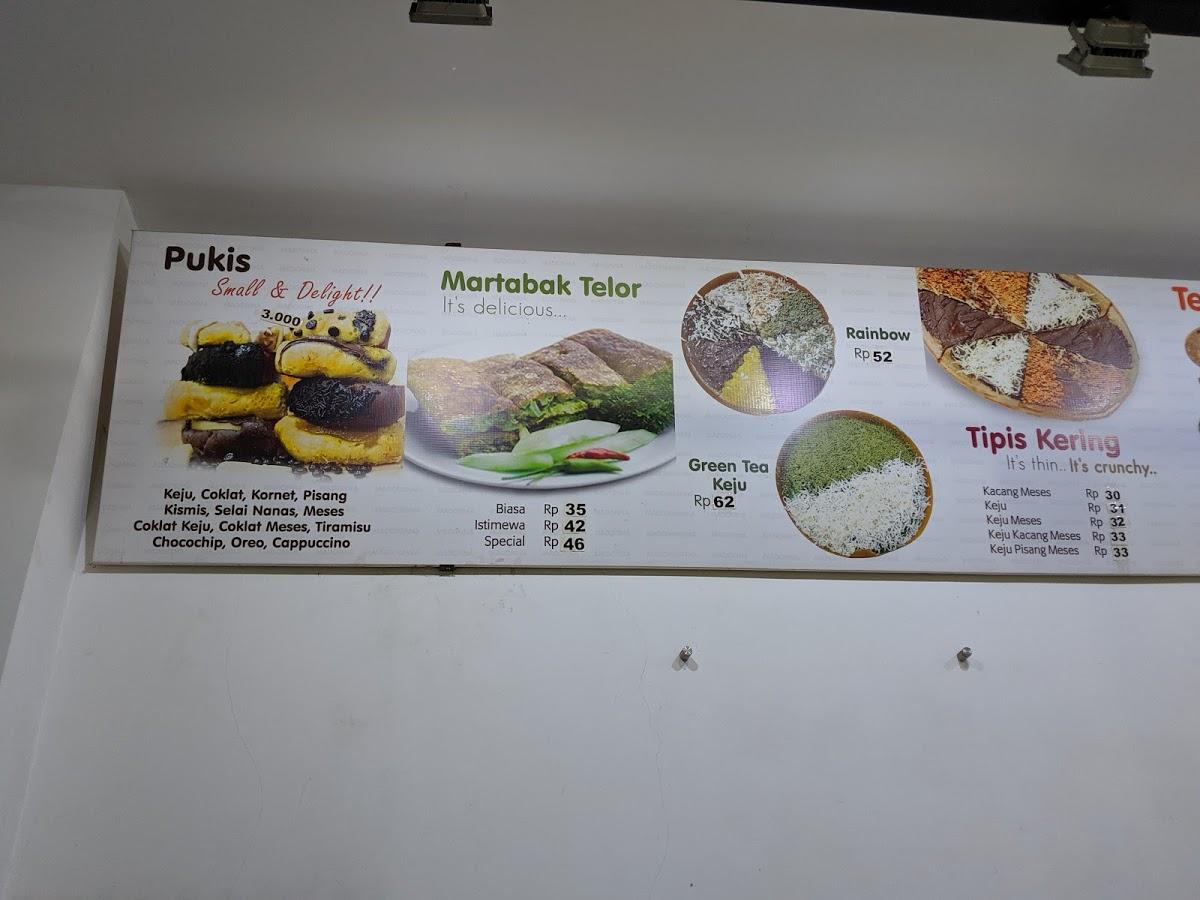 Menu at Terbul MADONNA cafe, Malang