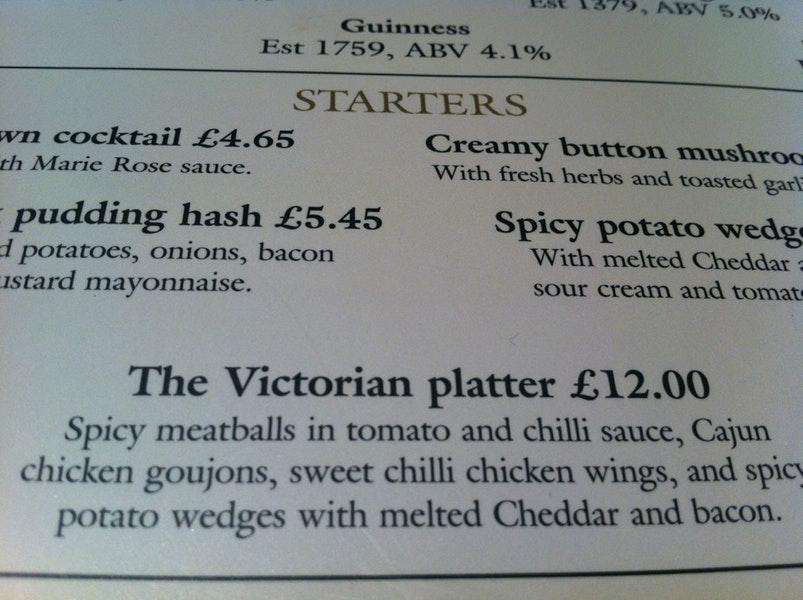 Menu at Duttons Bramhall pub & bar, Bramhall
