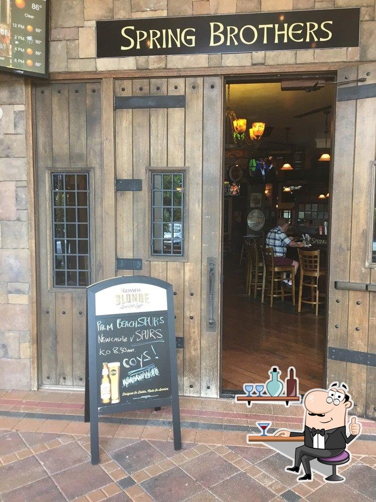 Spring Brothers Irish Pub, Boynton Beach - Restaurant menu, prices and ...