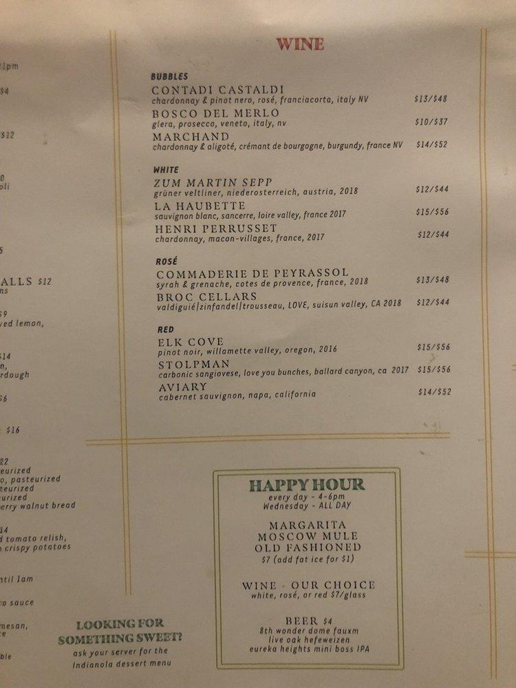 Menu at Lightnin's Good Times pub & bar, Houston