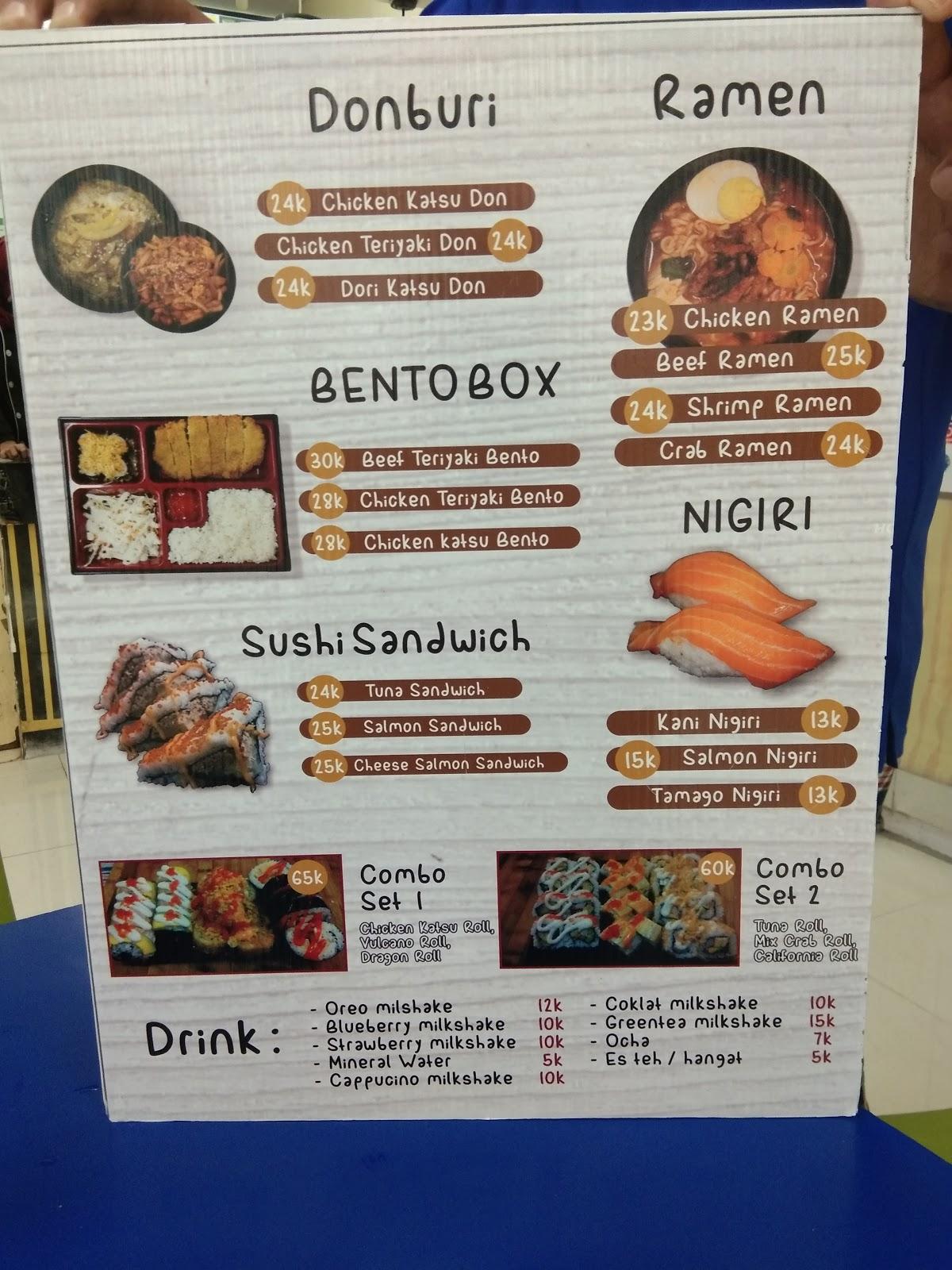 Carta del restaurante ICHIRO SUSHI, Betro
