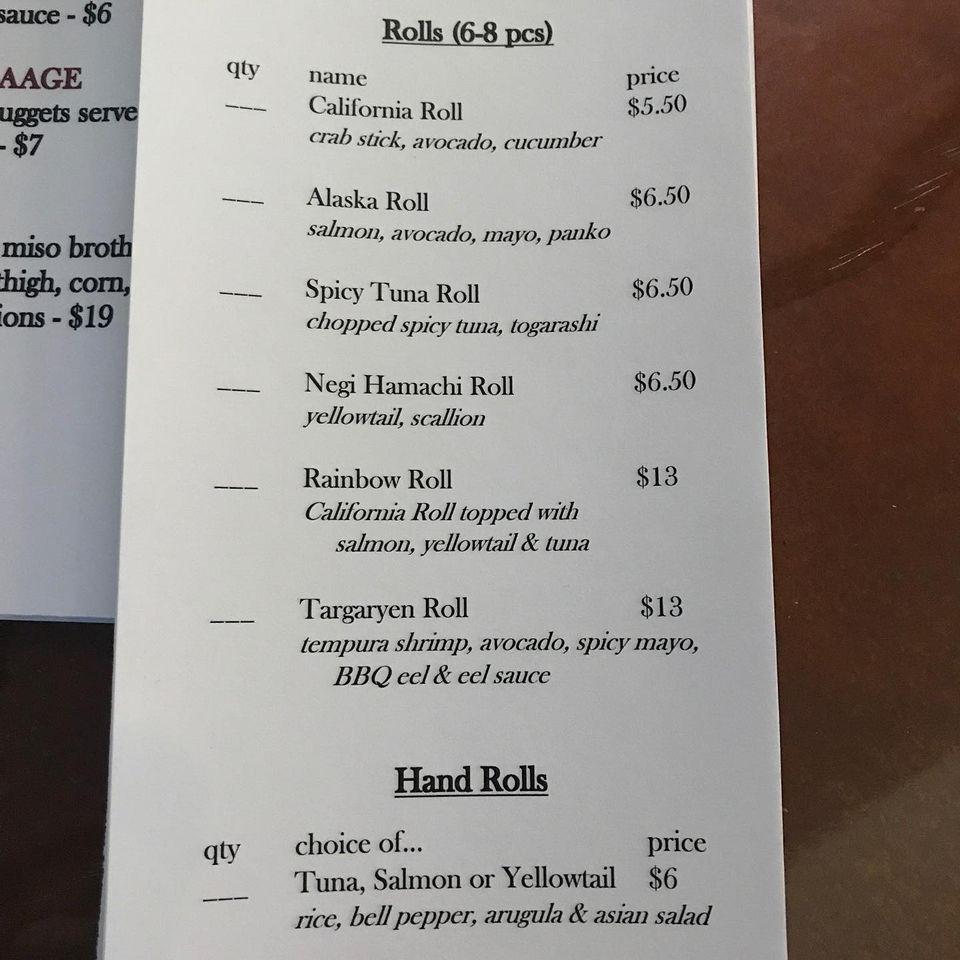Menu at 221 Main - Restaurant & Cocktail House, Saint Joseph