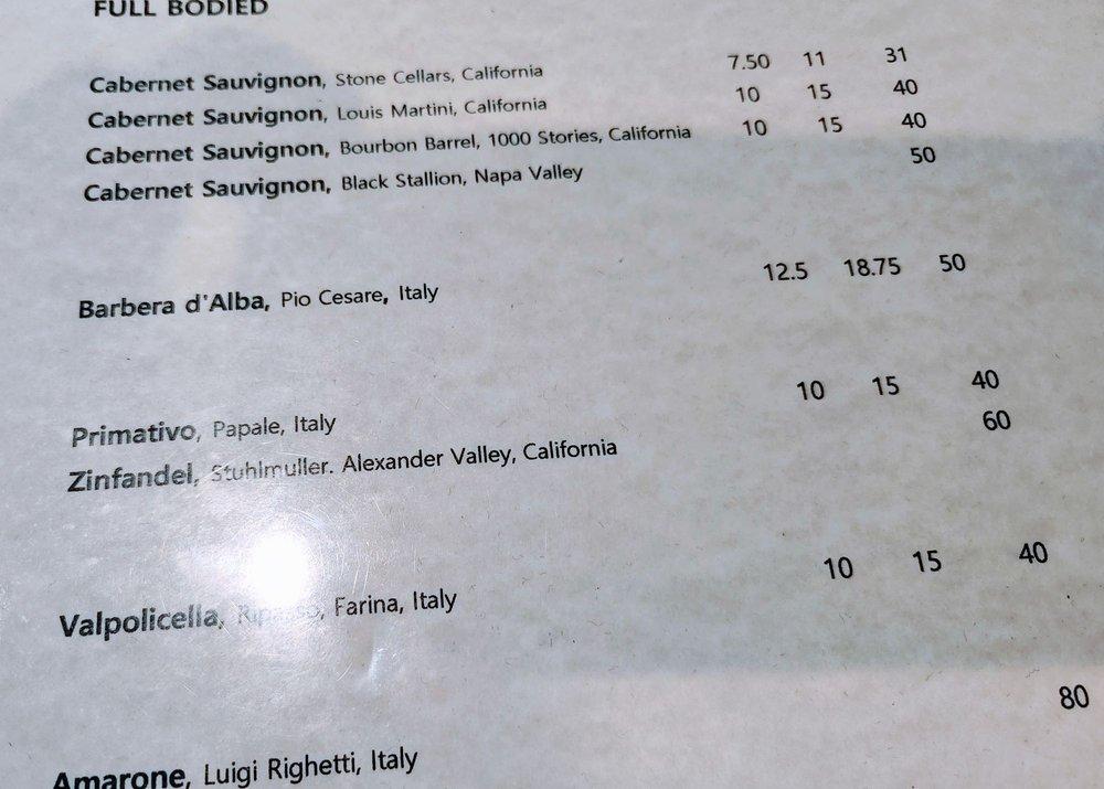 Menu at Antonio's Italian Cuisine restaurant, Sterling Heights, E 14 ...