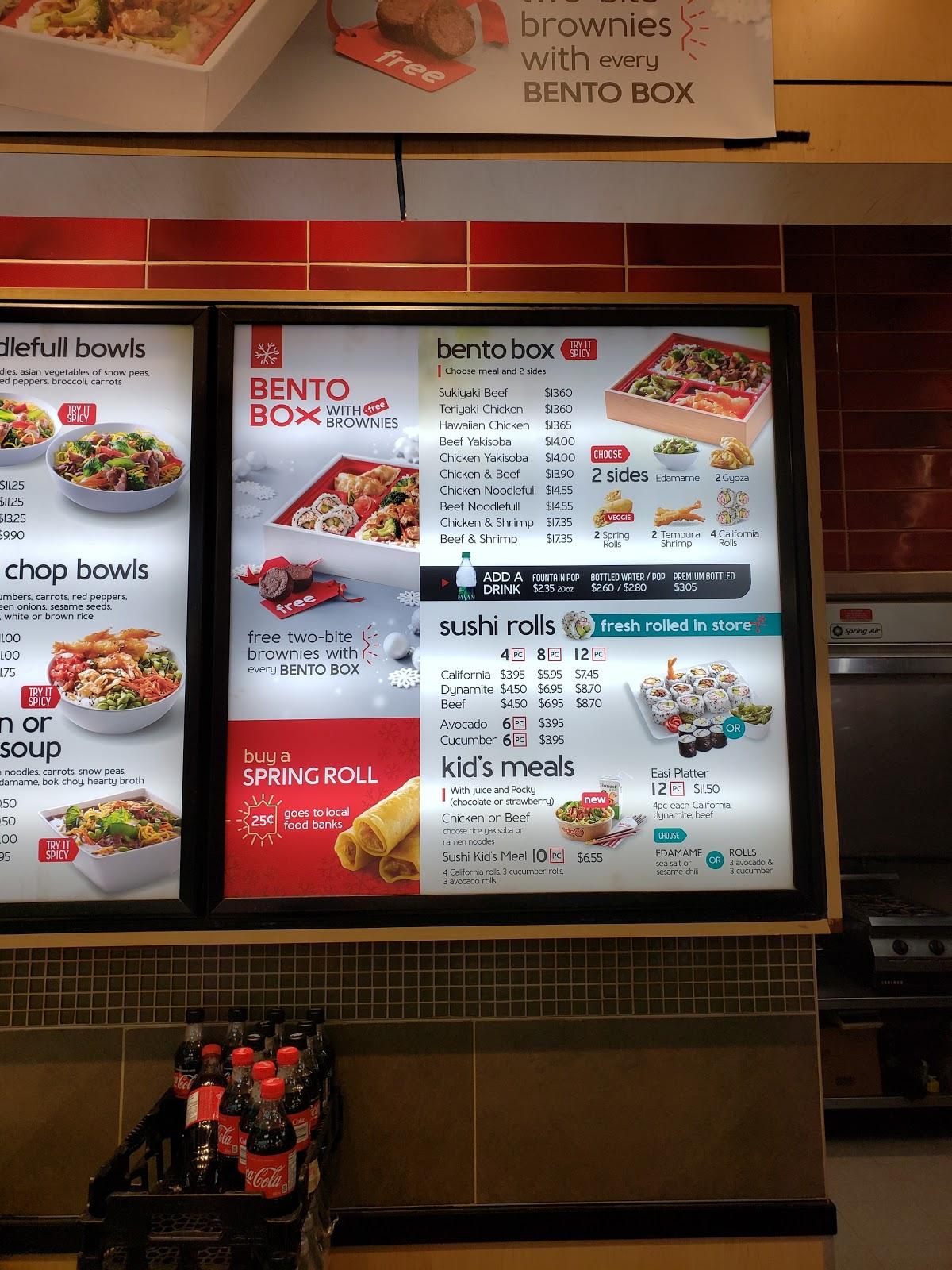 Menu at Edo Japan - Peter Pond - Sushi and Grill restaurant, Fort ...