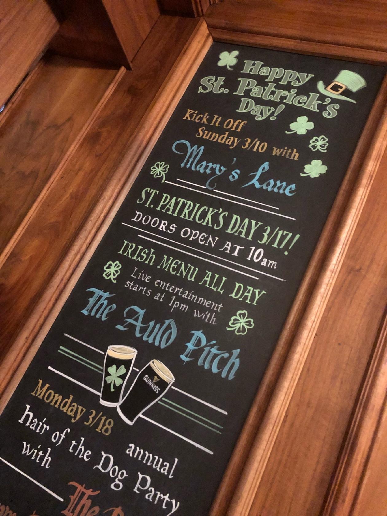 Menu at Stone Mad Pub, Cleveland