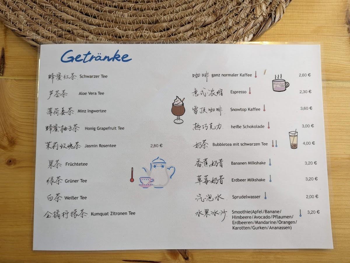 Speisekarte von Tee Time cafe, Bonn