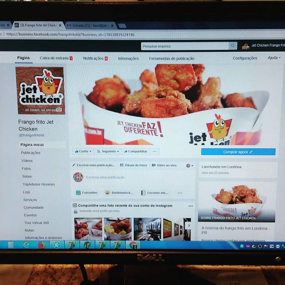 Menu em Frango Frito - Jet Chicken - Antigo Av. Maringa restaurante ...
