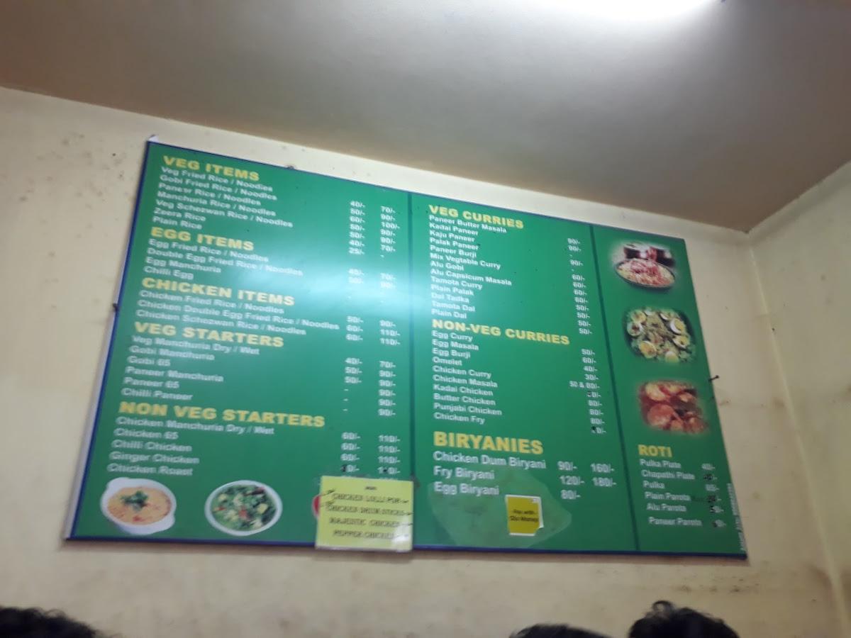 Menu at GOKUL FOOD COURT, Hyderabad, 2-56/33/39/2