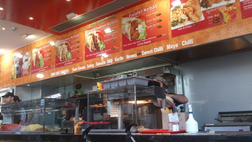 Menu at Ispa Kebabs restaurant, Perth, 110 William St