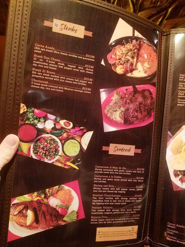 Menu at Sí Señor! restaurant, Newport News