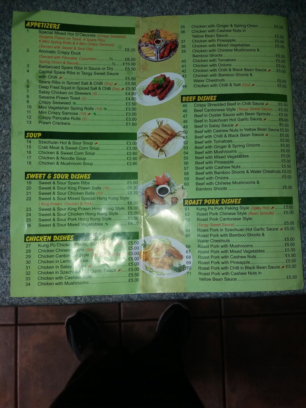 Menu at The Royal Taste Hockley fast food, Hockley