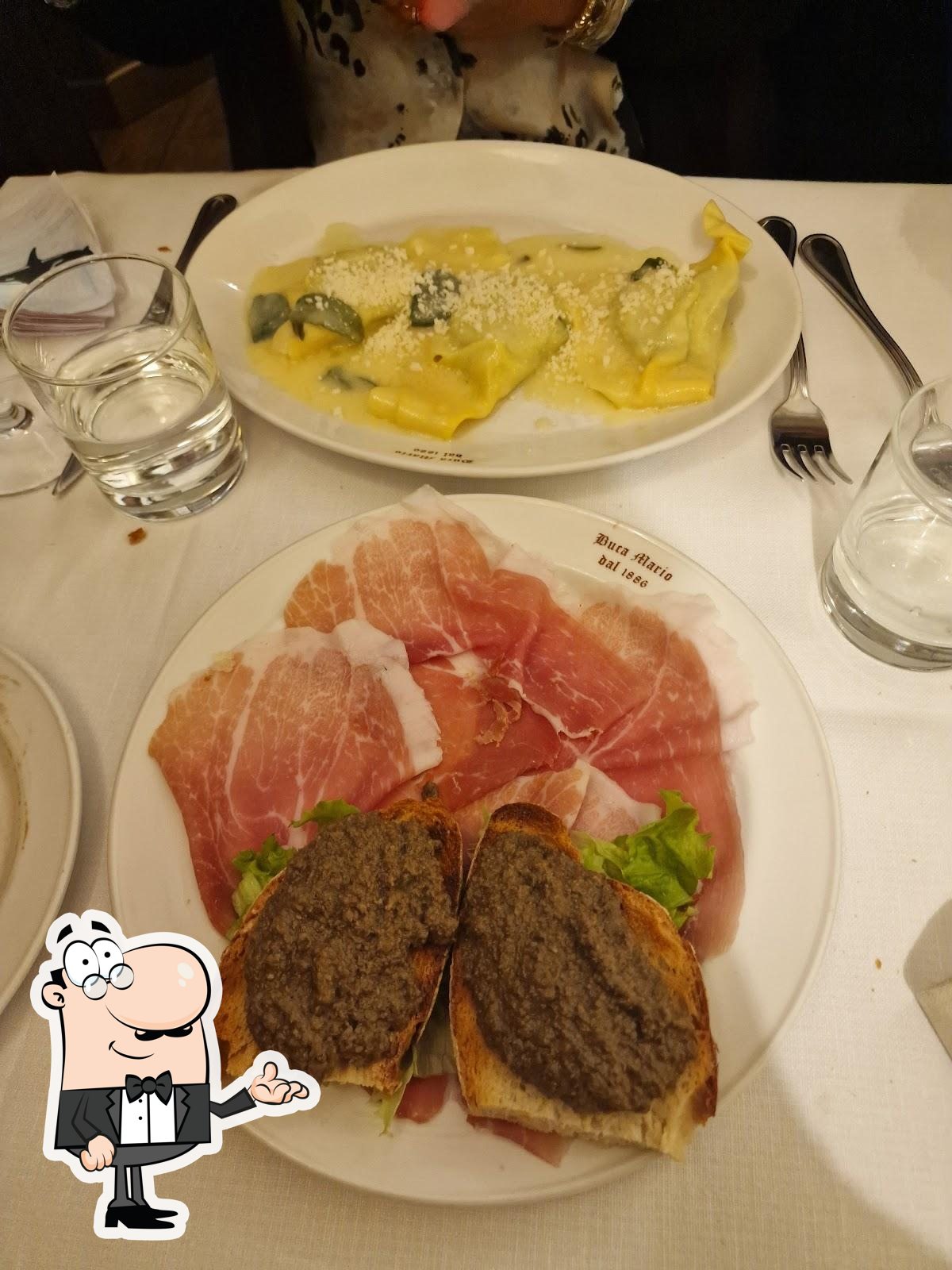 Ristorante Buca Mario, Florence - Restaurant menu and reviews