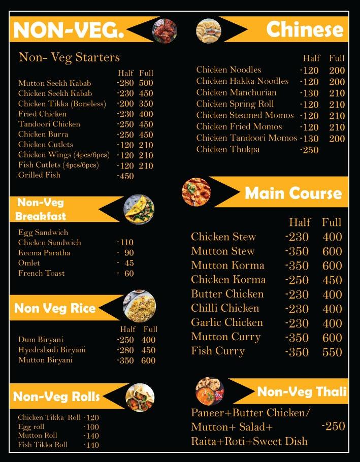 Menu at Food chunks, Gurugram, Shop No