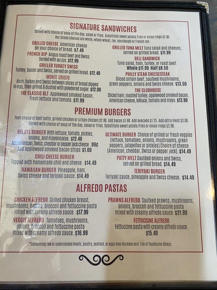 Menu at Noe Jose Cafe Family Restaurant, Oak Harbor