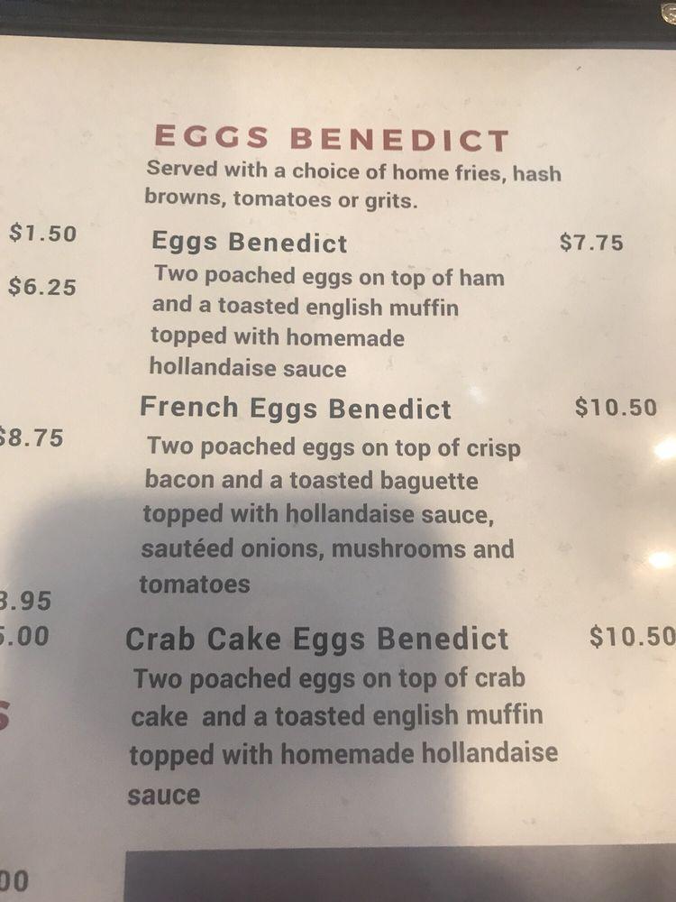 Menu at Orchard Cafe, Odenton