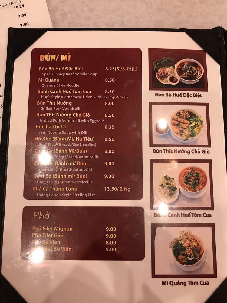 Menu at Tam's Restaurant, Garden Grove