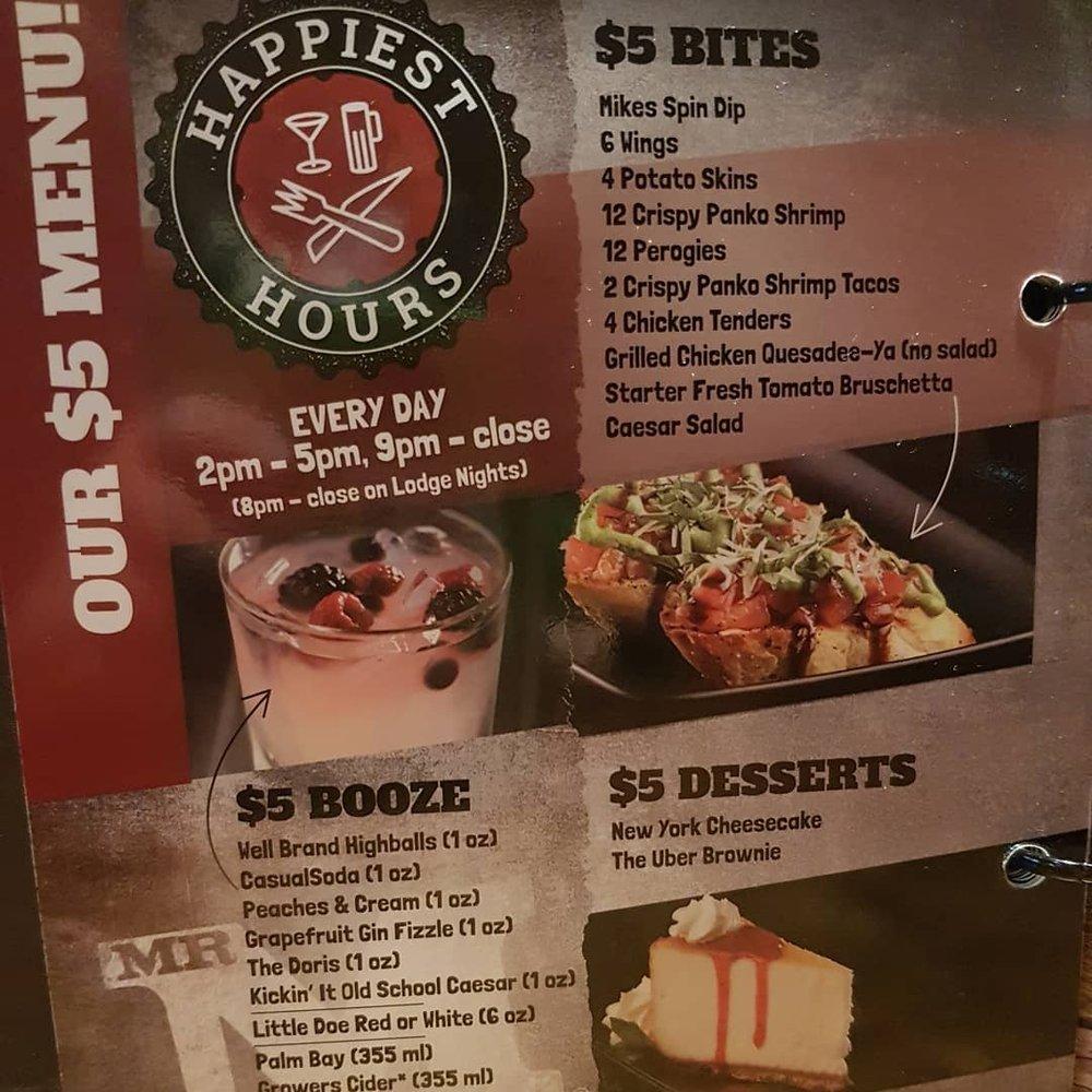 Menu at MR MIKES SteakhouseCasual, High River