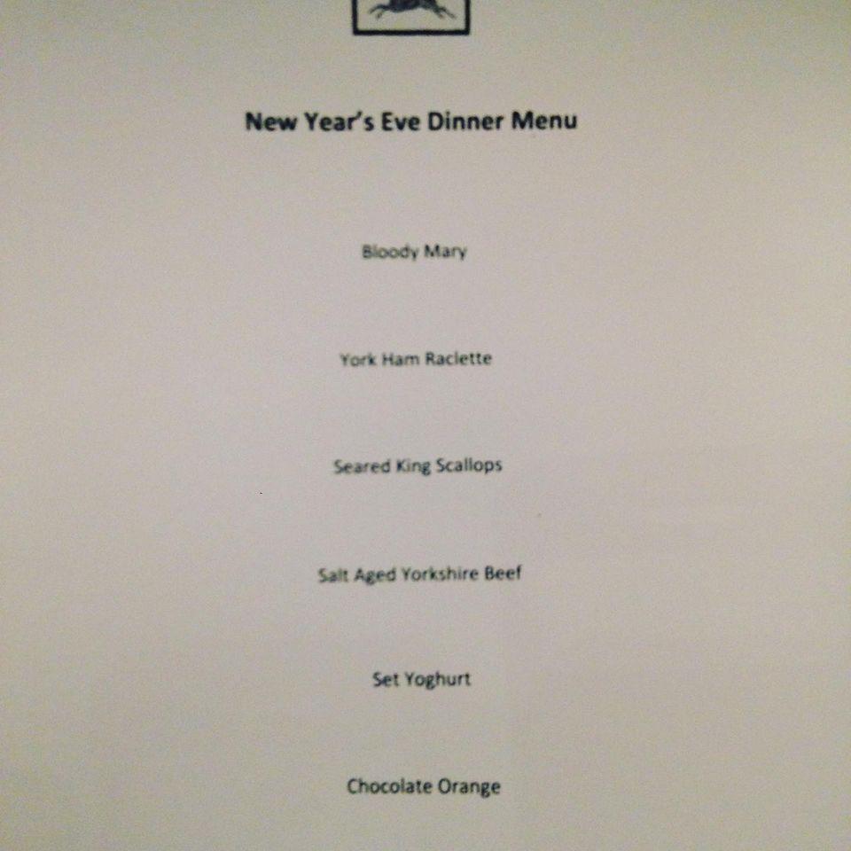 Menu at Alice Hawthorn Inn pub & bar, Nun Monkton, The Green