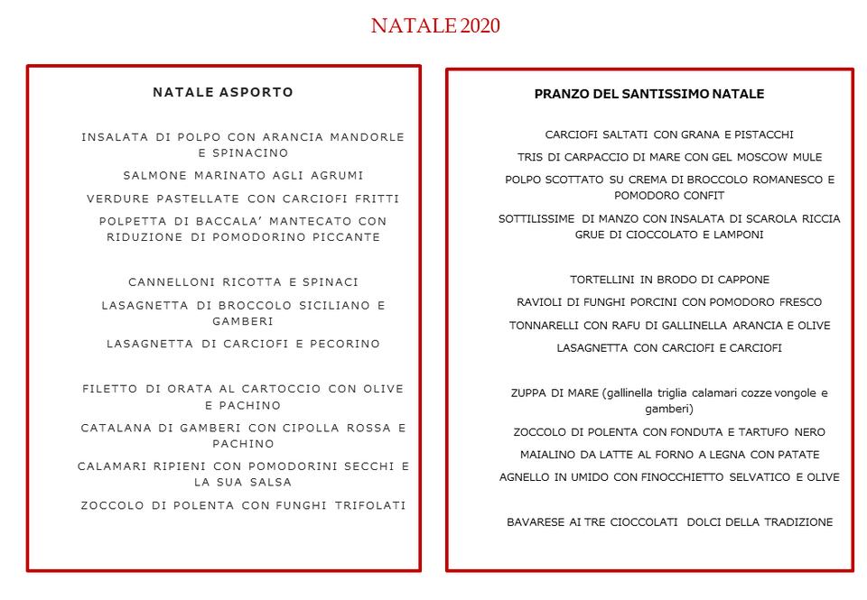 Menu da Bistrot Ribot Olgiata caffè bar, Roma, Largo dell'Olgiata