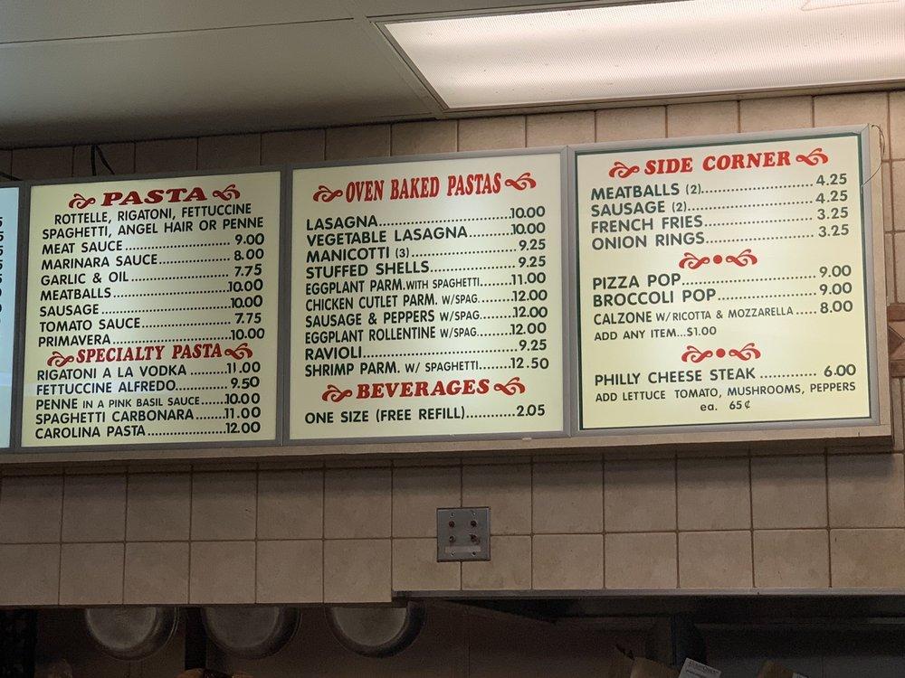 Menu at Village Pizza & Pasta pizzeria, Chapel Hill, US 15 501 Hwy