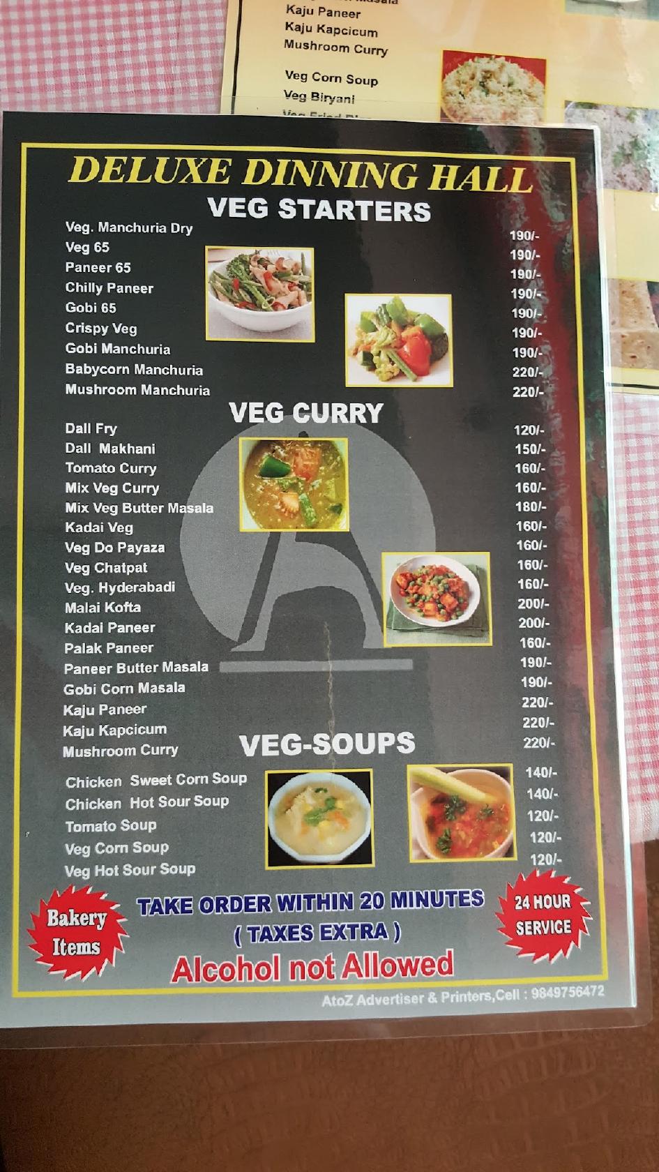 Menu at Hotel Ashiana (MAIN BRANCH), Shadnagar, 36C9+JC5