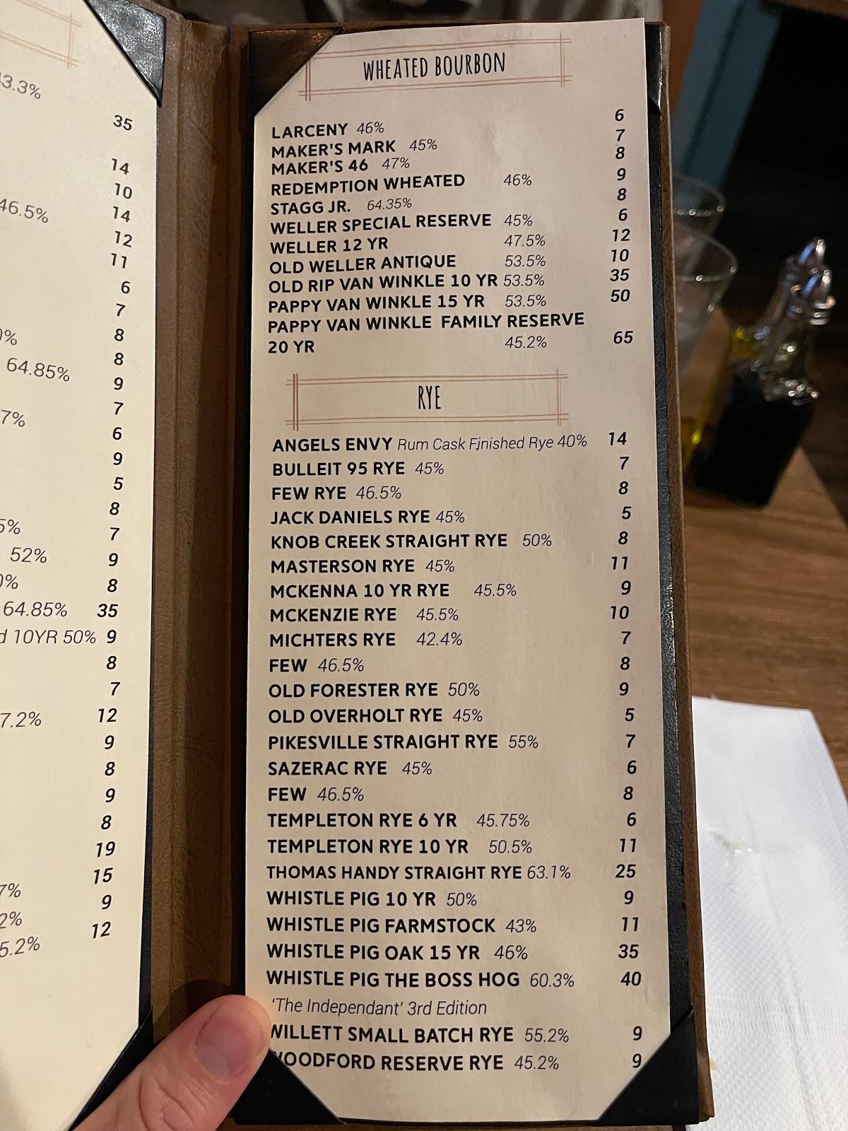 Menu at The Tin Lantern Bar and Grill, Meadow Vista