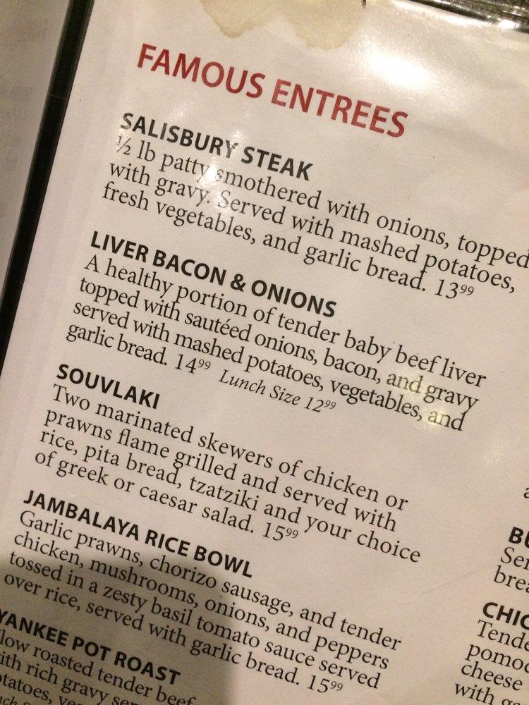 Menu at The Coquitlam Grill restaurant, Coquitlam